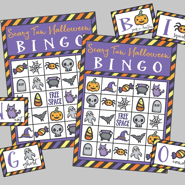 Halloween Bingo - Etsy