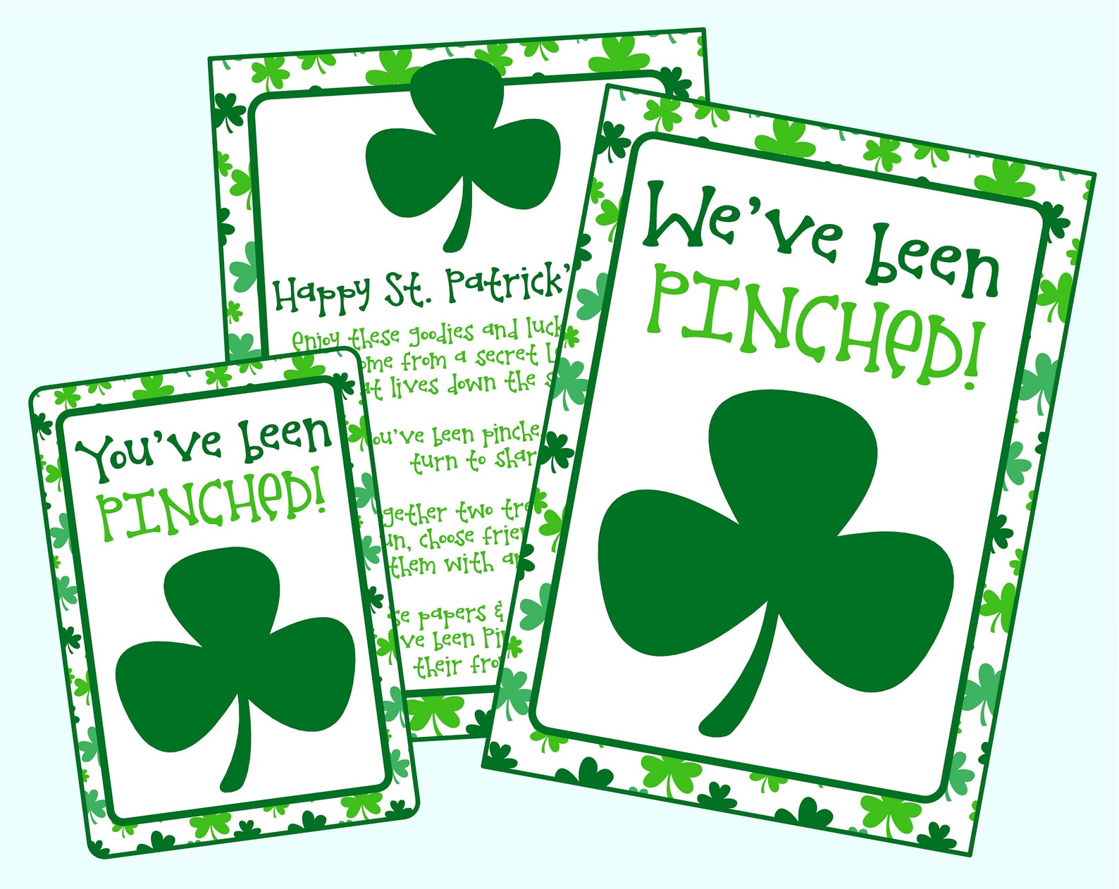 You've Been Pinched St. Patrick's Day Bundle for - Etsy