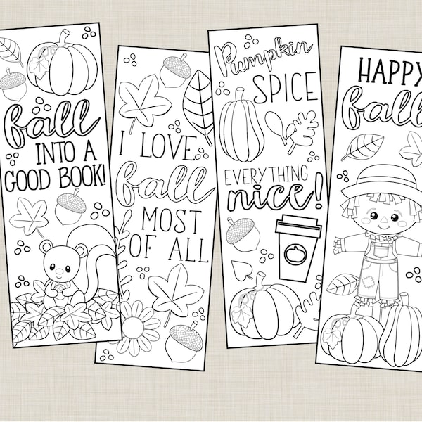 Printable Bookmarks - Etsy