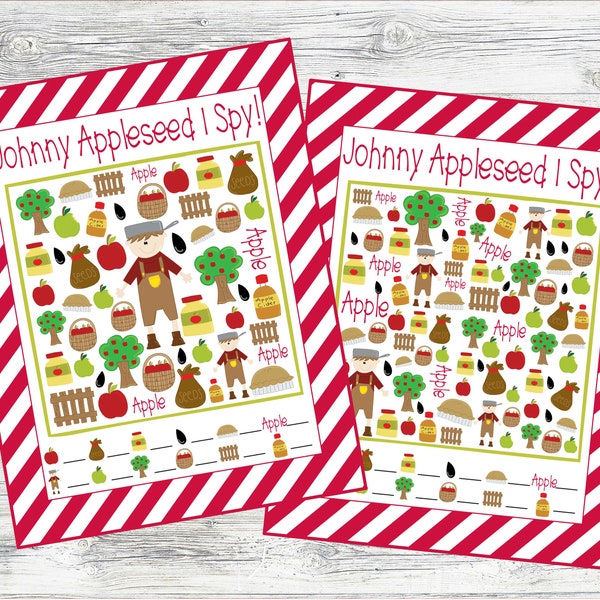 Johnny Appleseed - Etsy