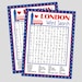 Printable London Word Search. Word Search for London, England Party ...