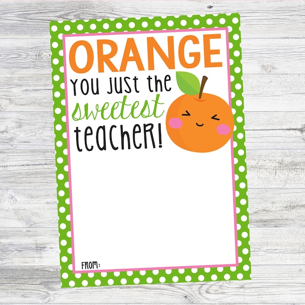 Orange You Glad - Etsy
