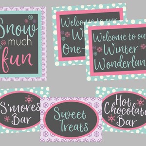 Winter Wonderland Party Package. Polar Bear, Winter One-derland ...