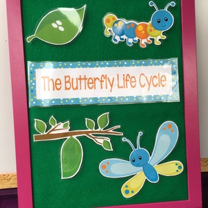 Butterfly Life Cycle Puppets. Perfect for Caterpillar & Butterfly ...