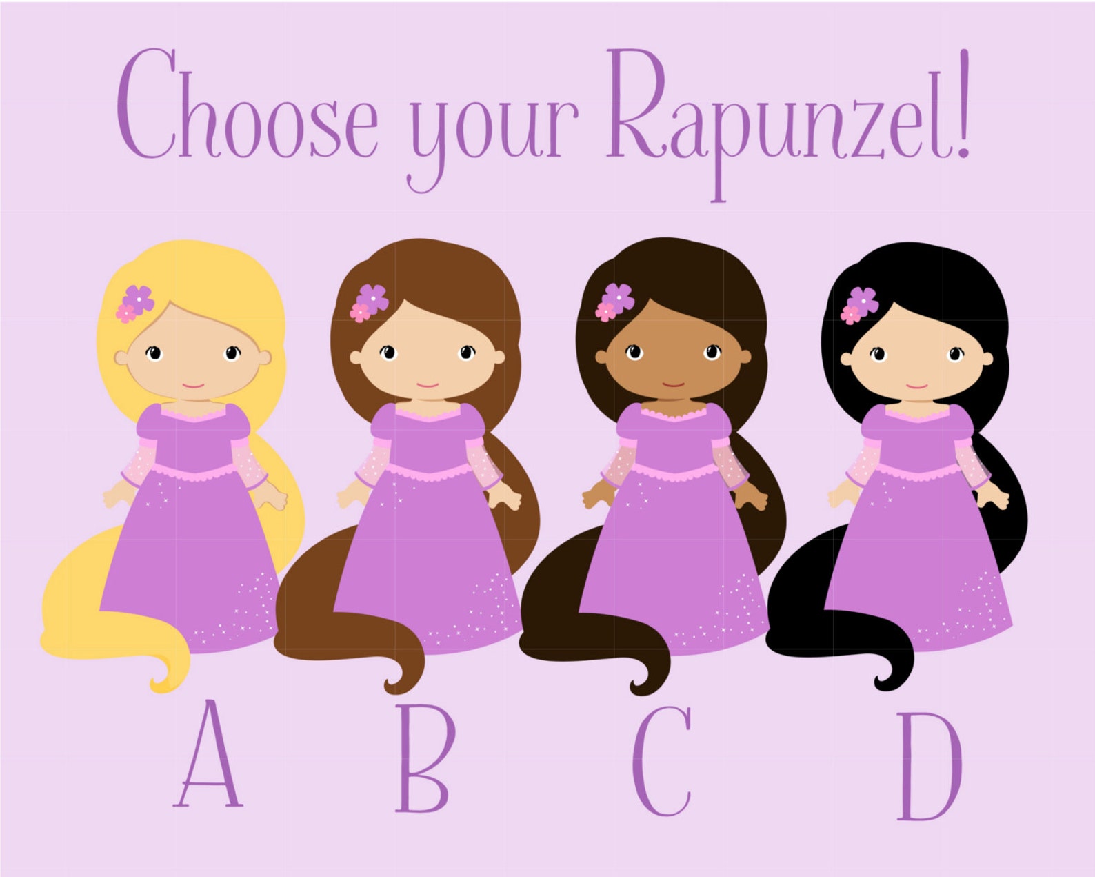 Rapunzel Birthday Party Package. Custom Birthday Package. | Etsy
