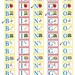 Back to School Bingo Game Set. 12 Game Cards, Plus Calling Cards and ...