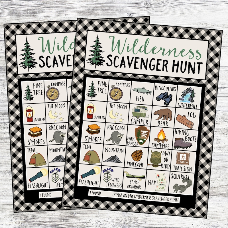 Girl Scout Scavenger Hunts - Etsy