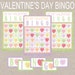 Deluxe Valentine's Day BINGO Game. Conversation Heart Bingo. Includes ...