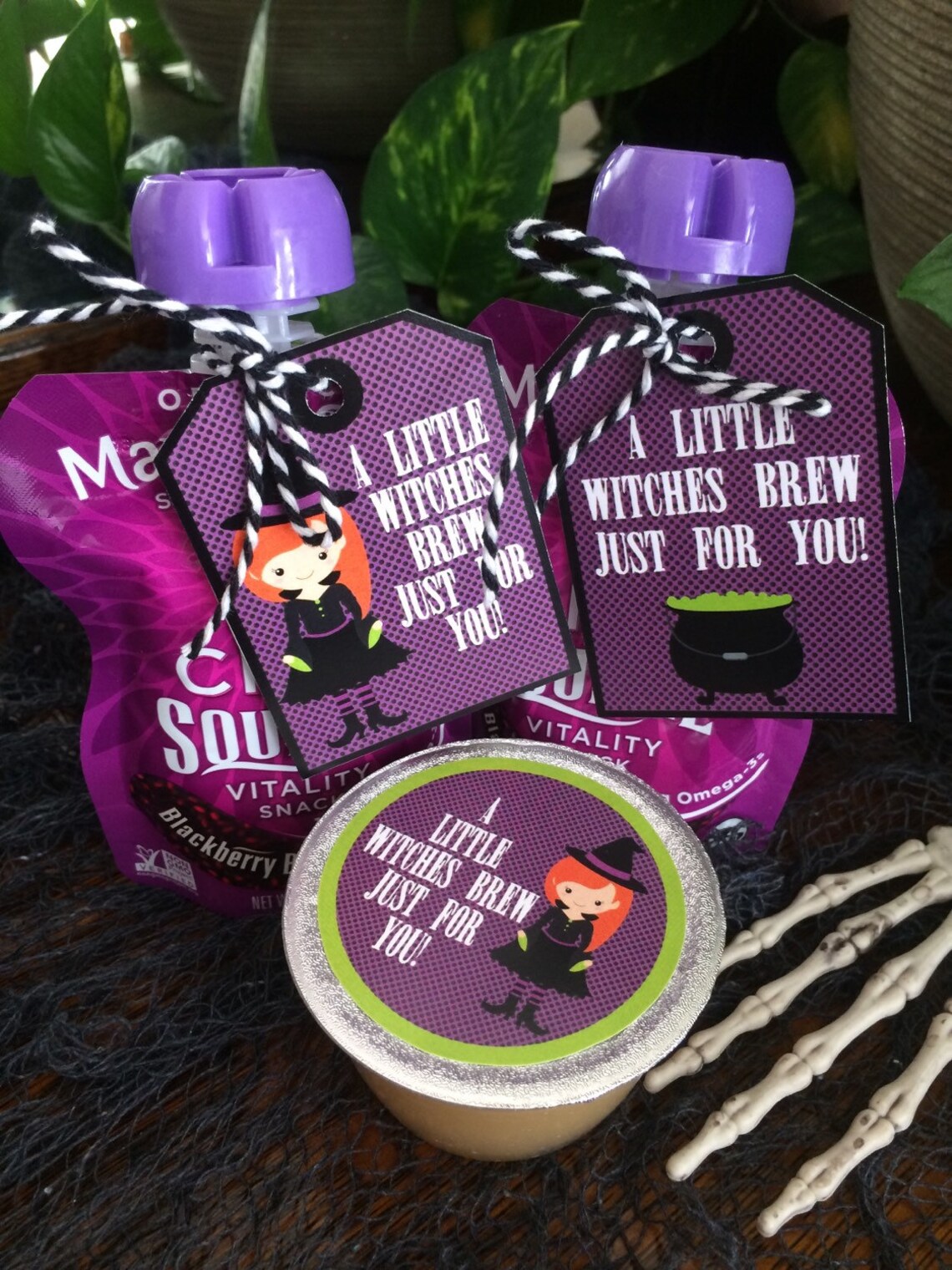 A Little Witches Brew Just for You Halloween Tags. Perfect | Etsy