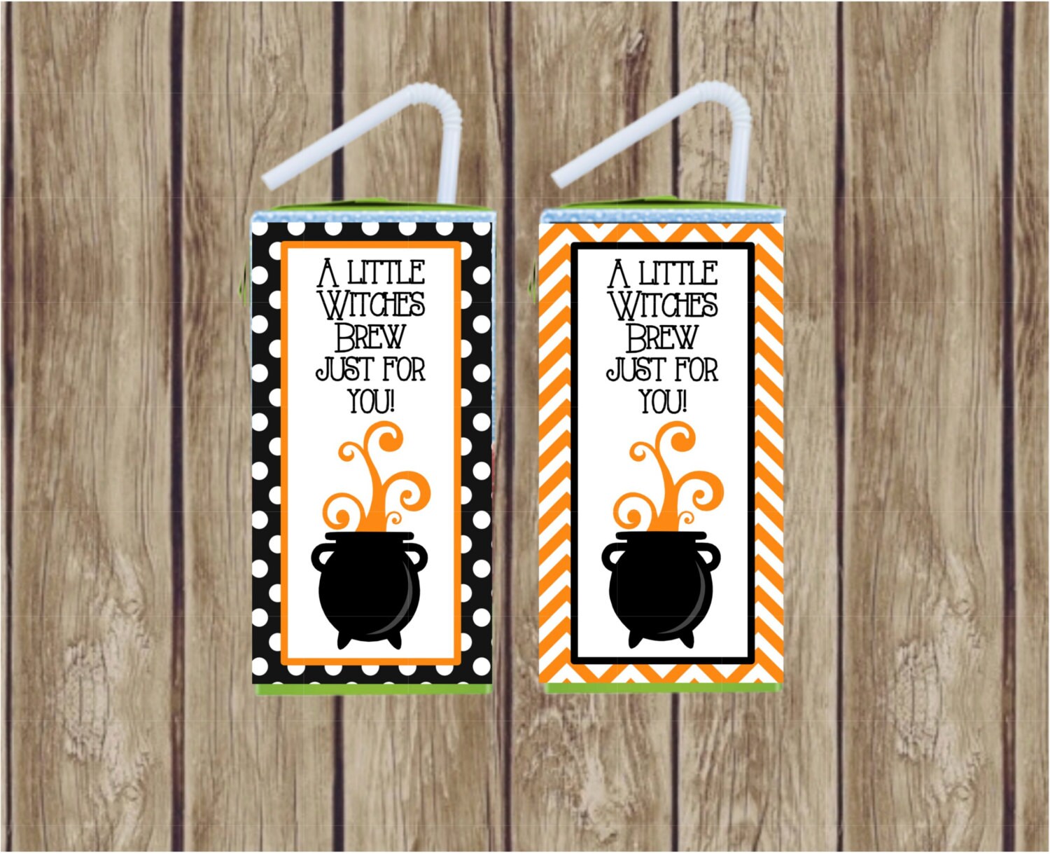 Witches Brew Juice Box Wrappers Labels. Instant Digital | Etsy