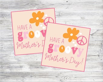 Editable Groovy Minnie Mouse Favor Tags Groovy Minnie Birthday - Etsy