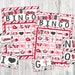 Printable Love Bug Valentine's Day Bingo Game. 24 Card Valentine's Day ...