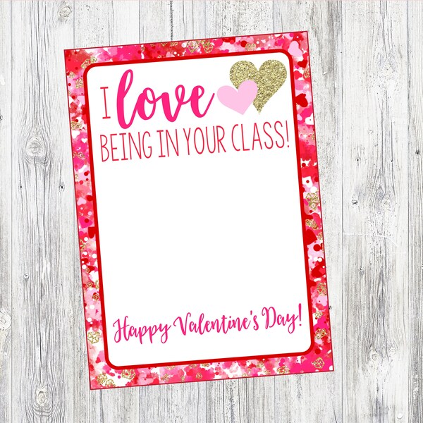 Class Valentines - Etsy