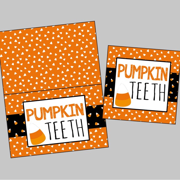 Pumpkin Teeth - Etsy