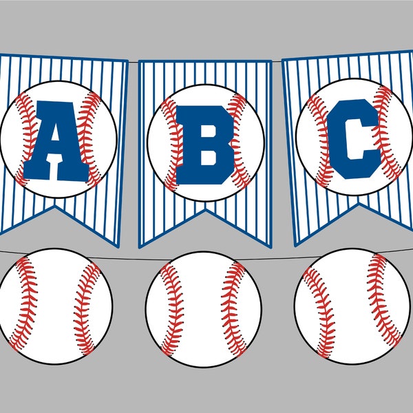 Baseball Banner - Etsy