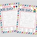 Netherlands Word Search Game. Printable Word Search. Instant Digital ...