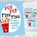 Pop Pop Fizz Fizz Teacher's Appreciation Tags and Sign. Gift Tags for ...