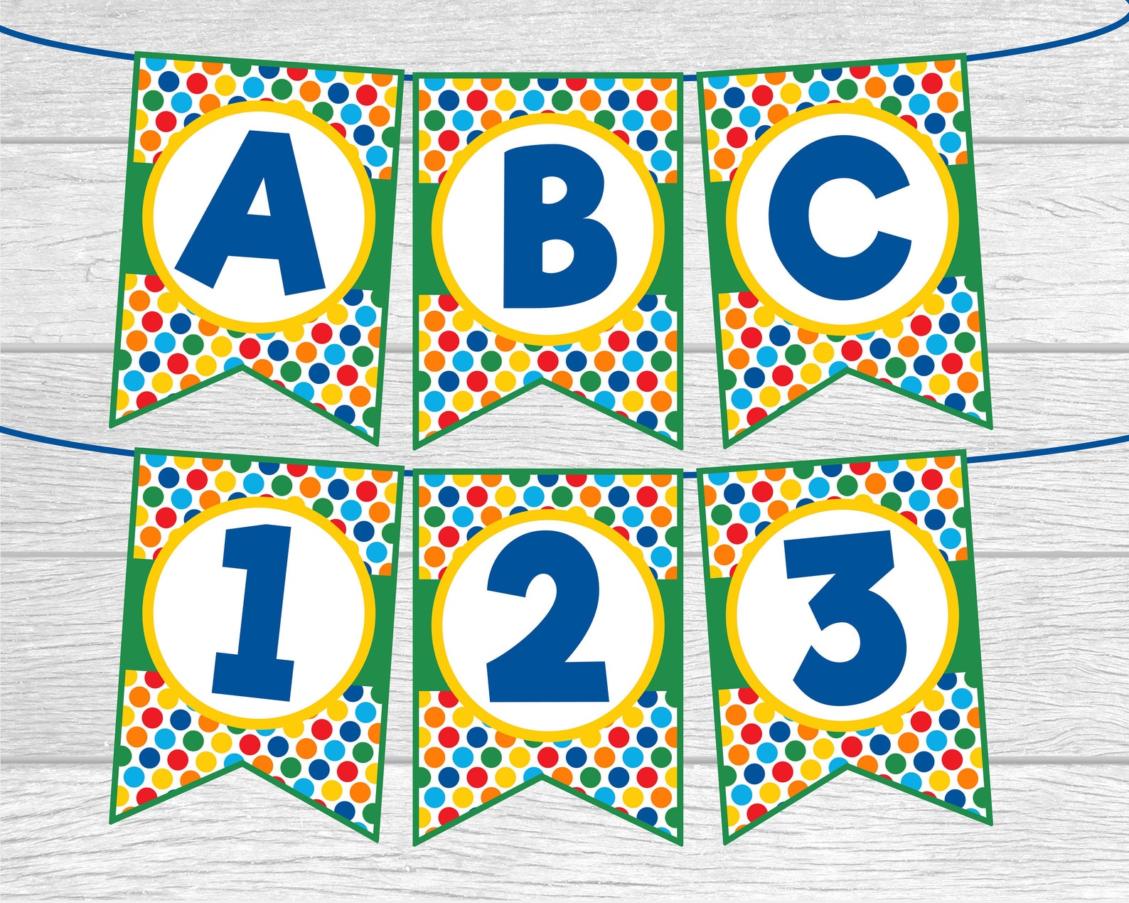 Printable Happy Birthday Party or Classroom Banner. Printable Banner ...