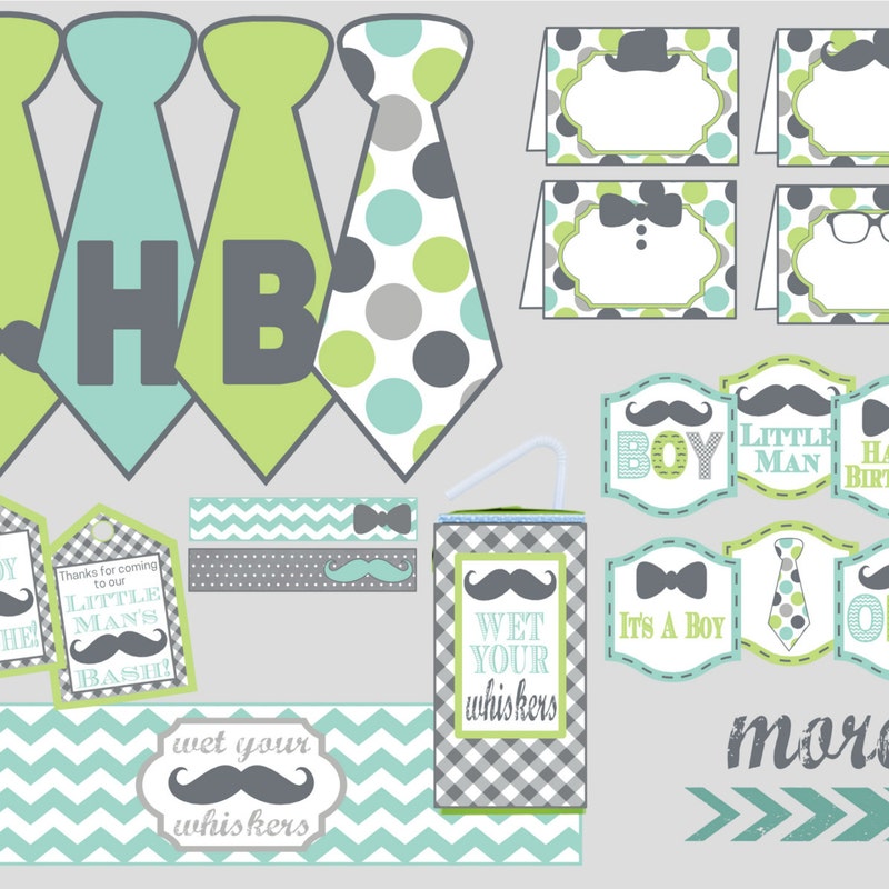 Stache Bash Party - Etsy