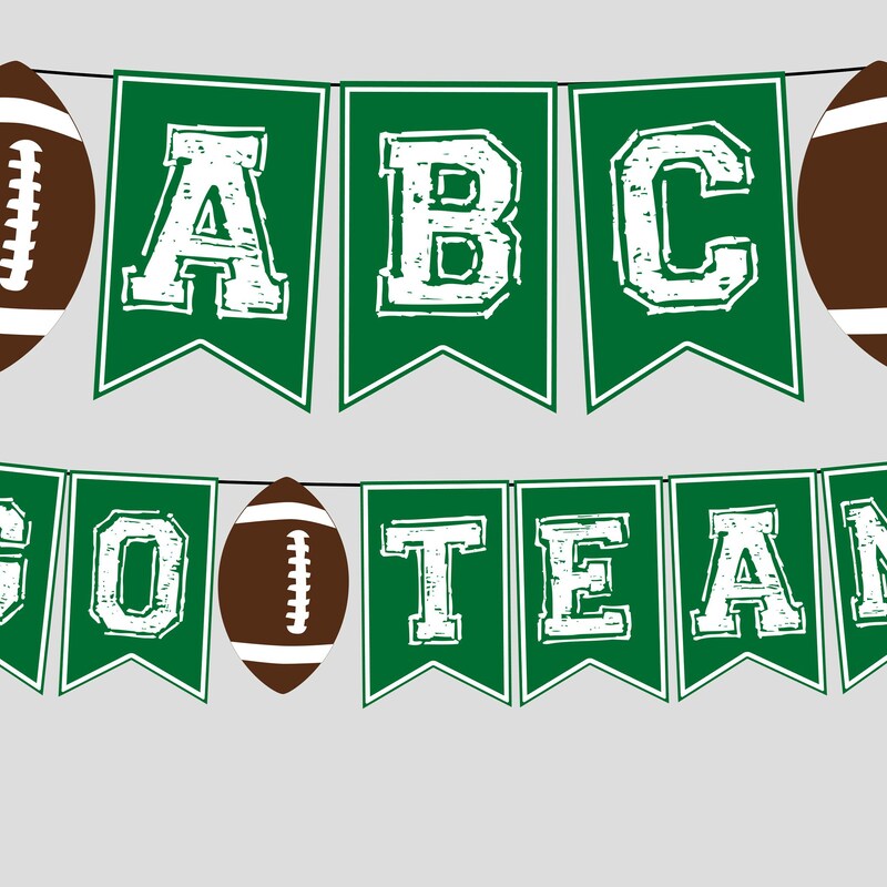 Go Green Banner - Etsy