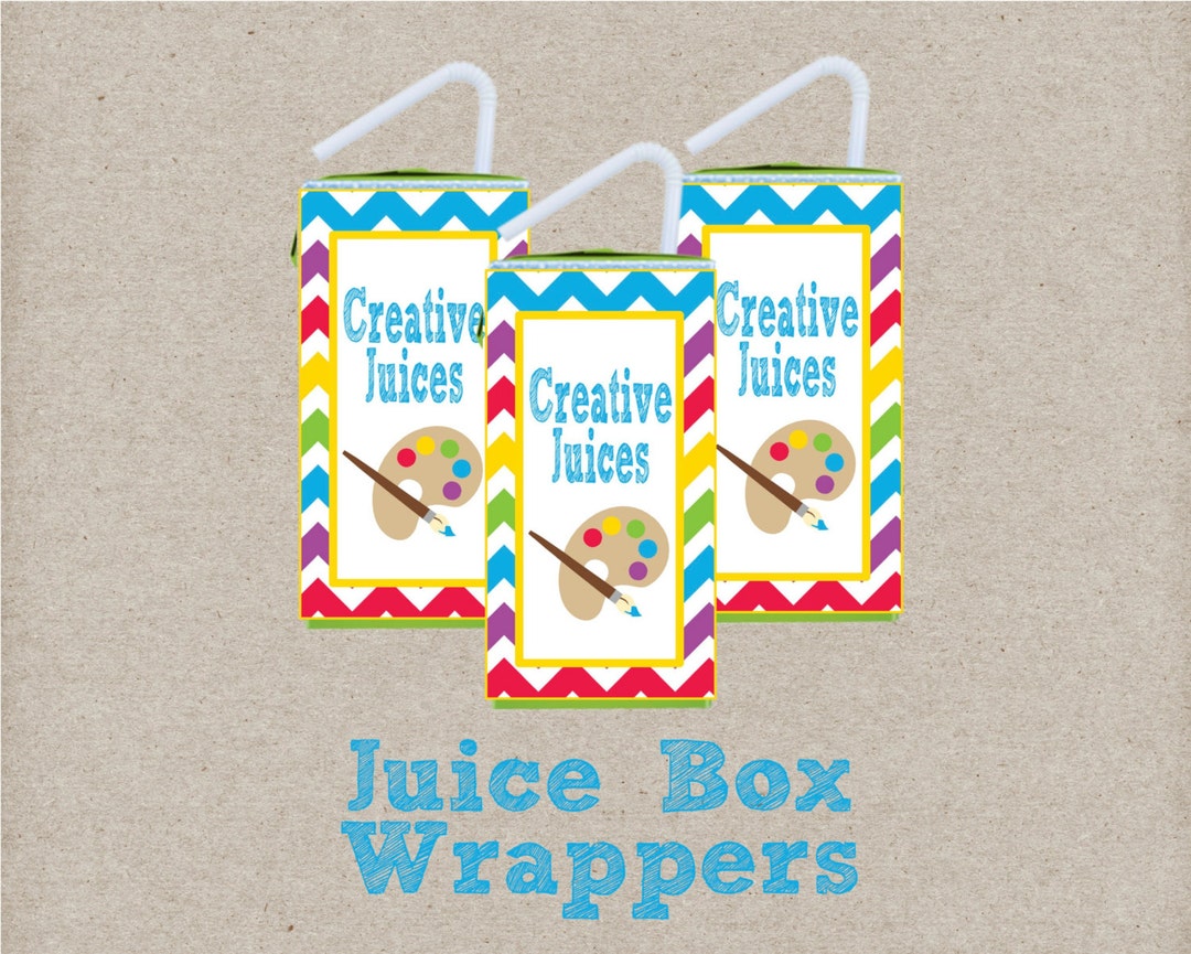 Creative Juices Juice Box Wrappers. Instant Digital Download. Perfect ...
