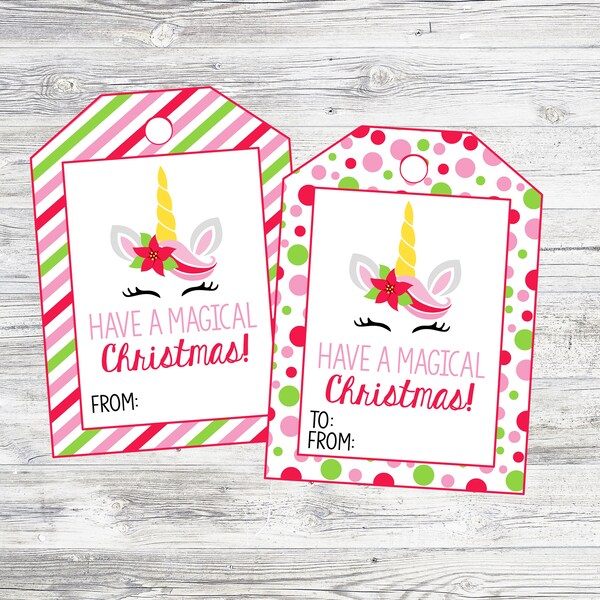 Unicorn Christmas - Etsy