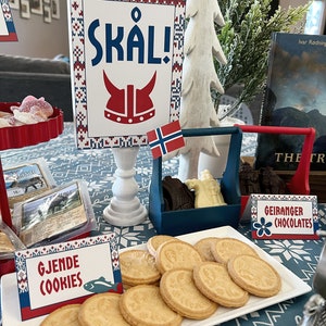 Norway Party Mini-package. Instant Digital Download. Perfect for Norway ...