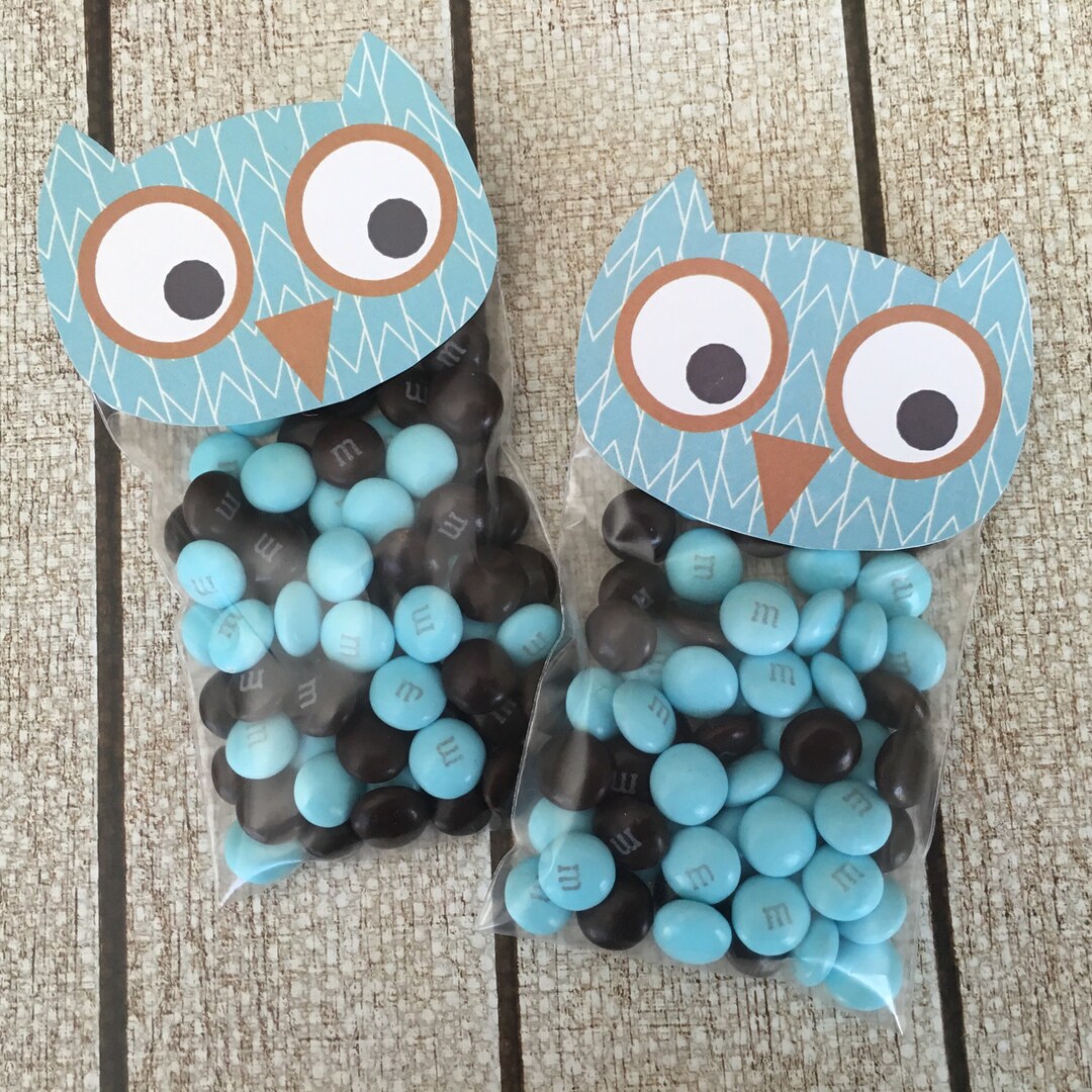 Owl Bag Topper. Perfect Party Favor Topper for Fall Baby Shower ...