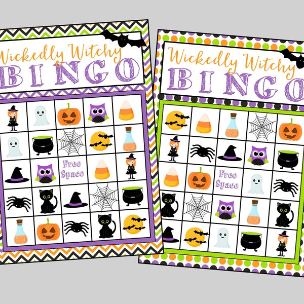 Halloween Bingo - Etsy