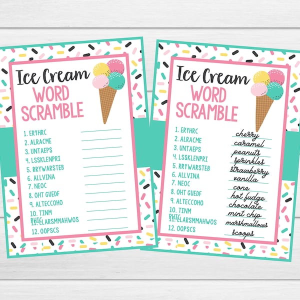 Ice Cream Social - Etsy