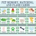 Pet Memory Game, Matching Game, Flash Cards. Instant Digital Downloas ...