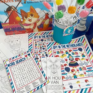 Netherlands Word Search Game. Printable Word Search. Instant Digital ...