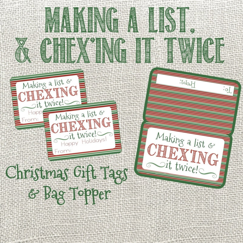 Checking It Twice - Etsy
