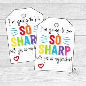 Printable I'm Going to Be so Sharp With You as My Teacher. Back to ...