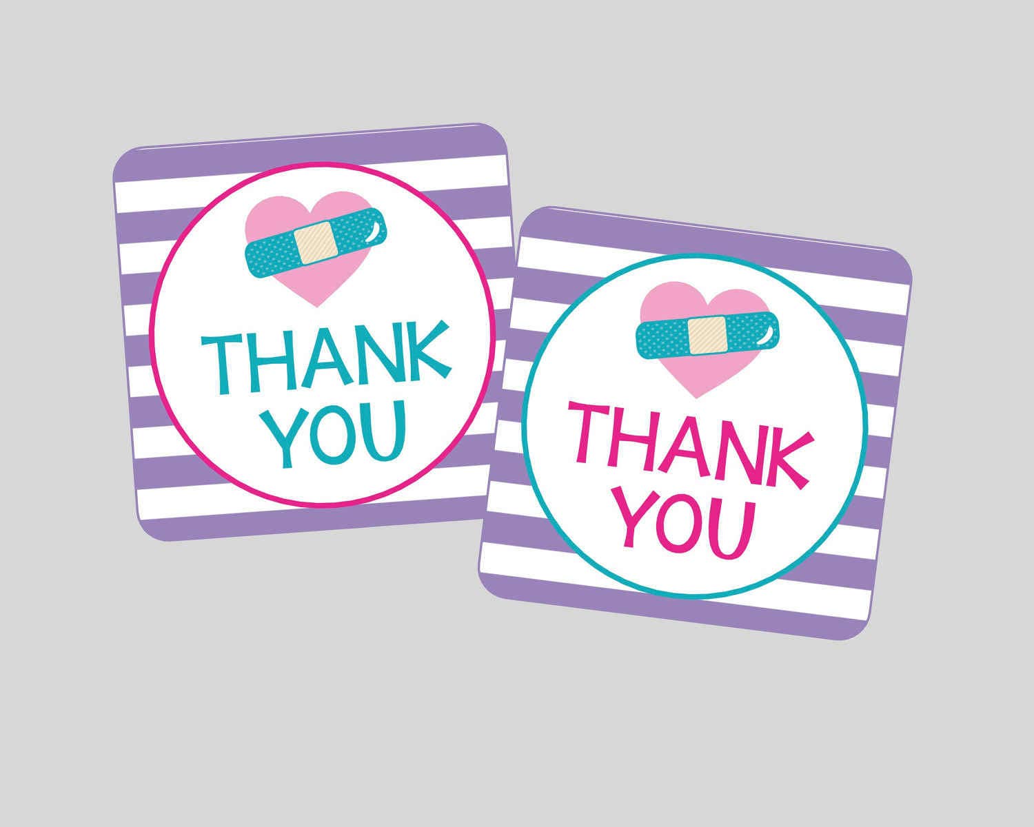 Thank You Tags for Doctor Party, Nurse Party, Doc Party, Nurses ...