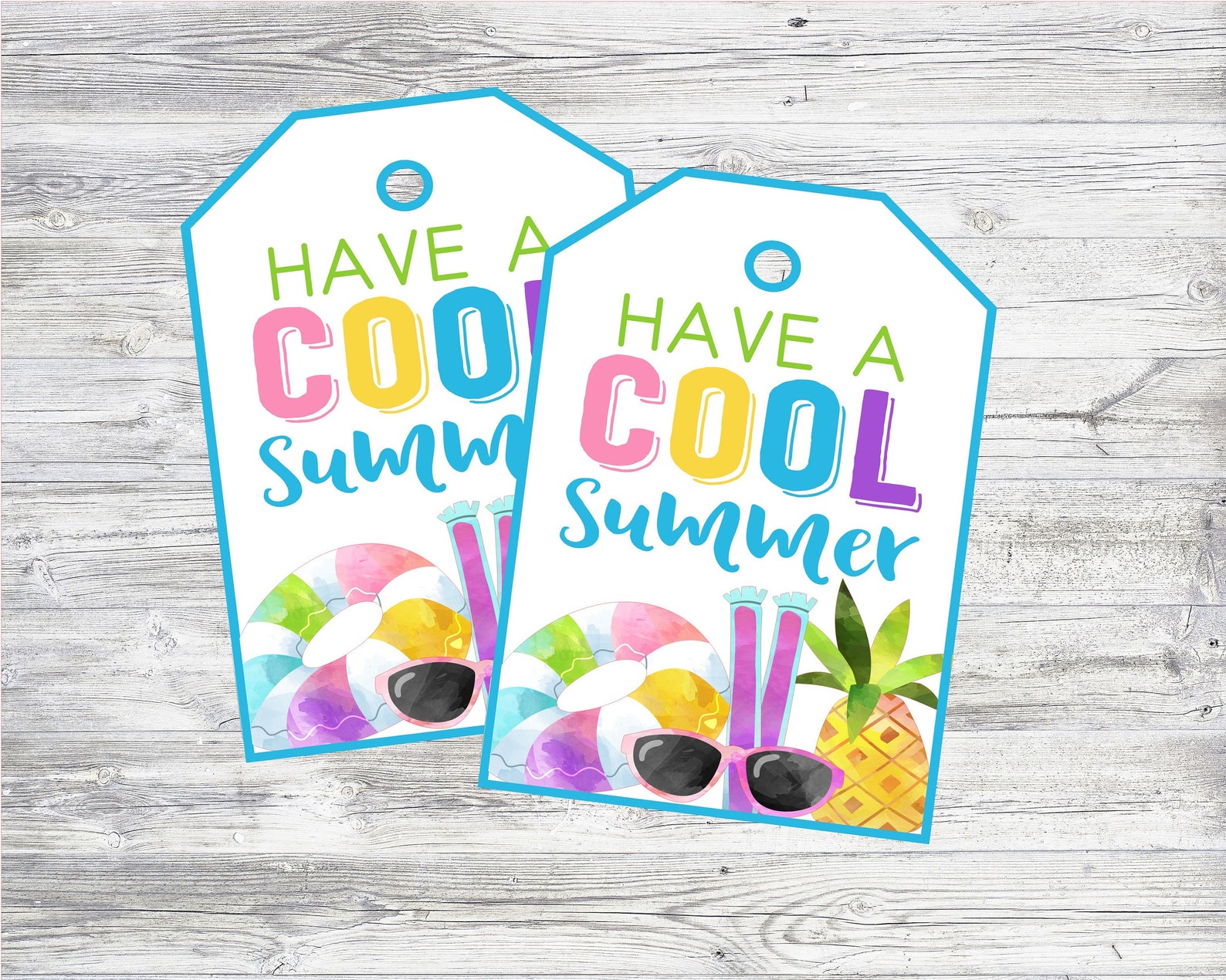Printable Have A Cool Summer Tags. Tags for End of School - Etsy