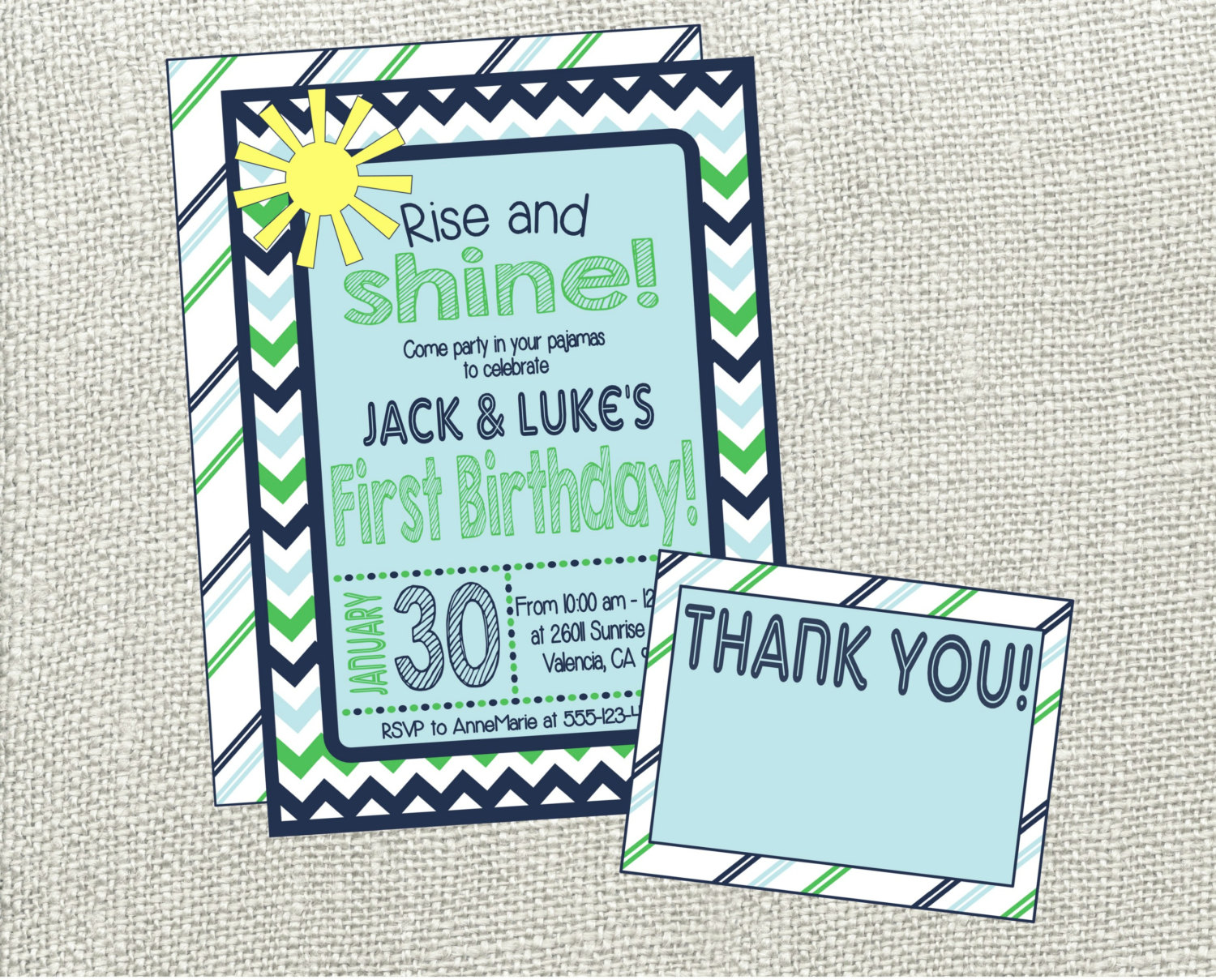 Rise and Shine Birthday Party Invitation. Party in Your | Etsy