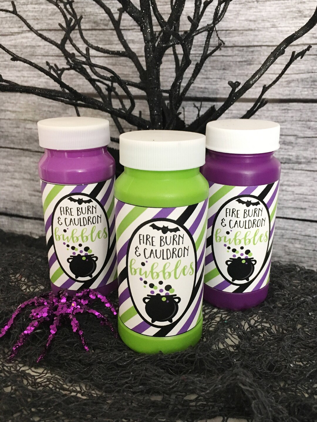 Printable Caudron Bubbles Wrappers. Halloween Bubbles Wrappers. Great ...