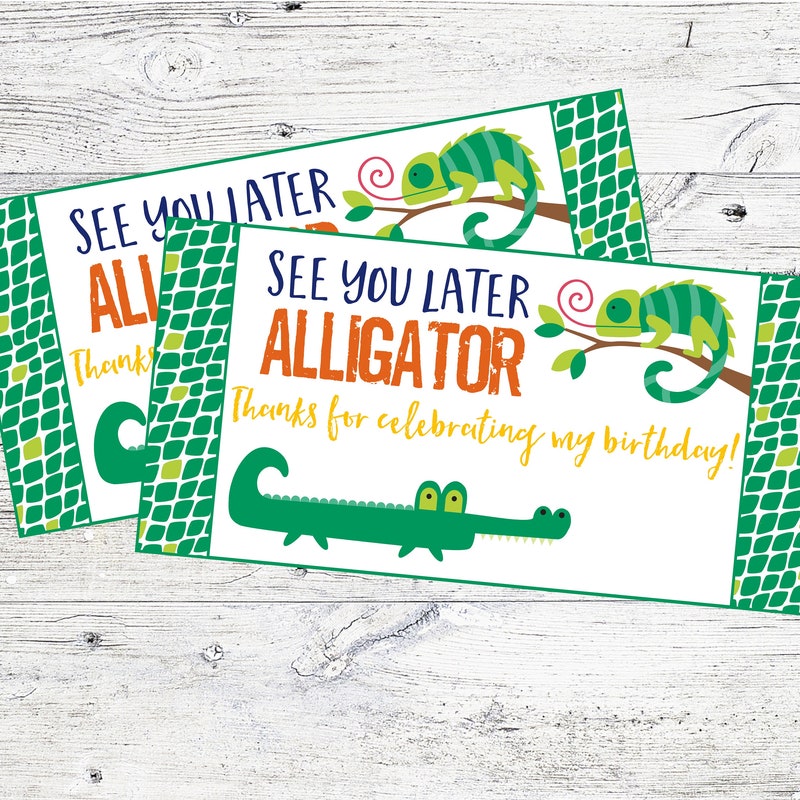 Alligator Favors - Etsy