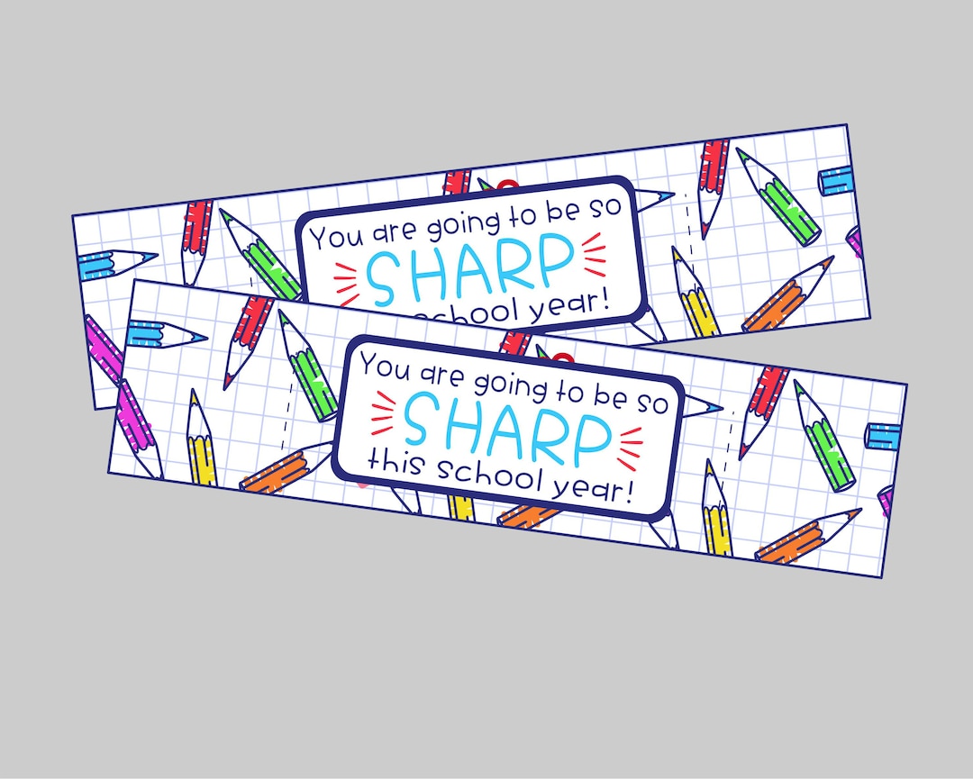 You Are Going to Be so SHARP This School Year! Back to School Student ...