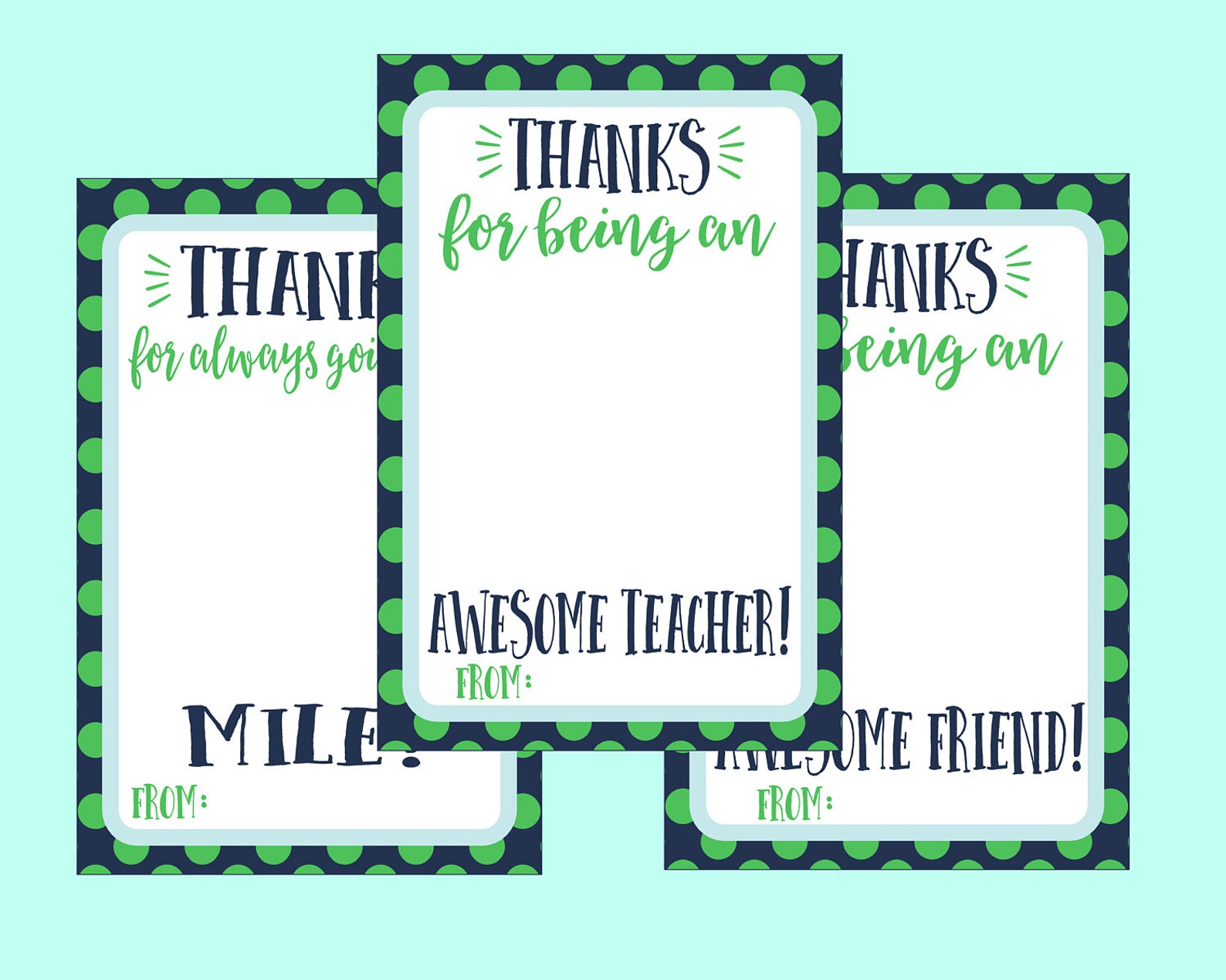 Thanks for Being an (extra) Awesome Teacher. Gum or Gift Card Holder ...