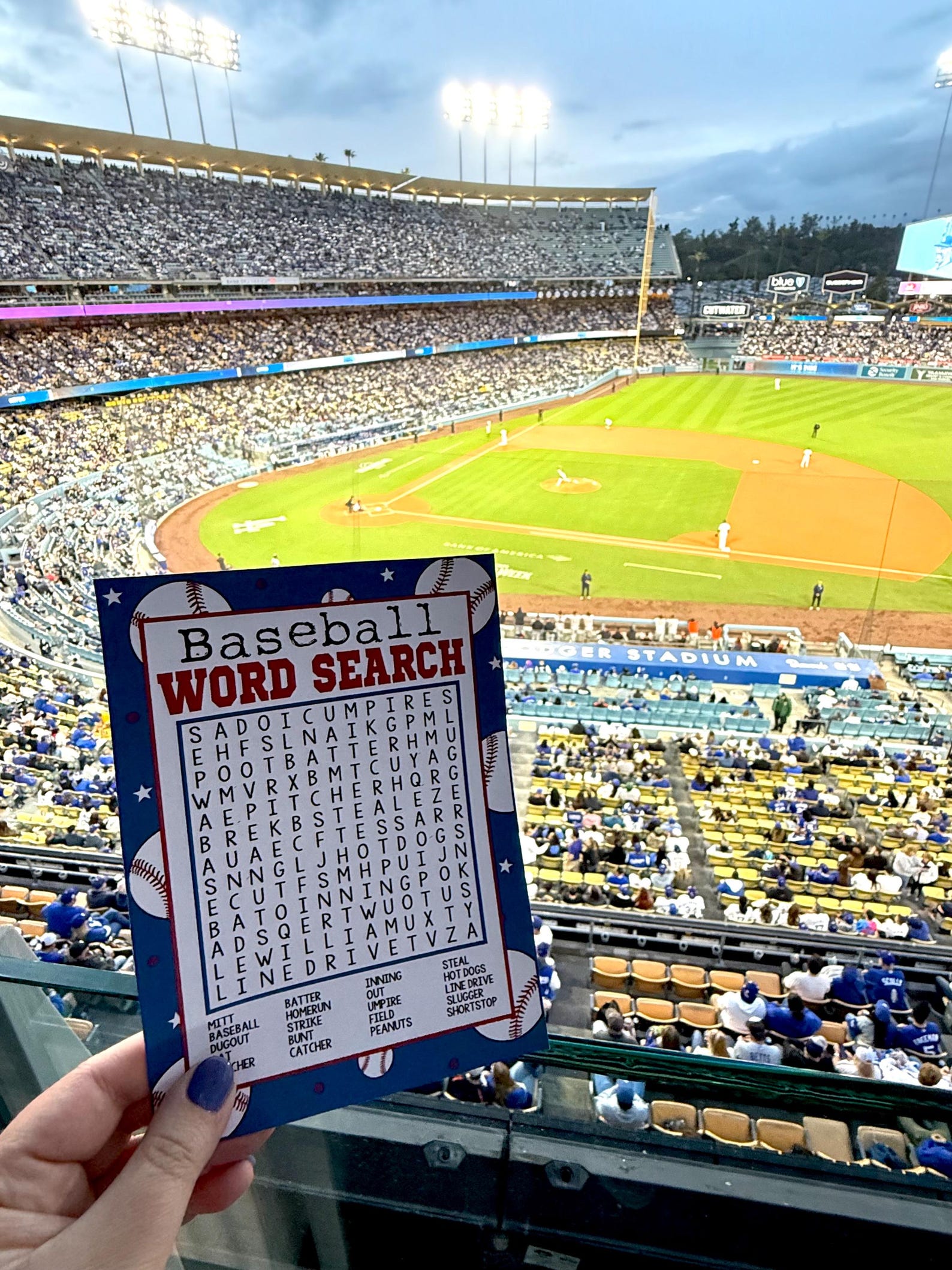 Baseball Word Search Game. Printable Word Search. Instant Digital ...