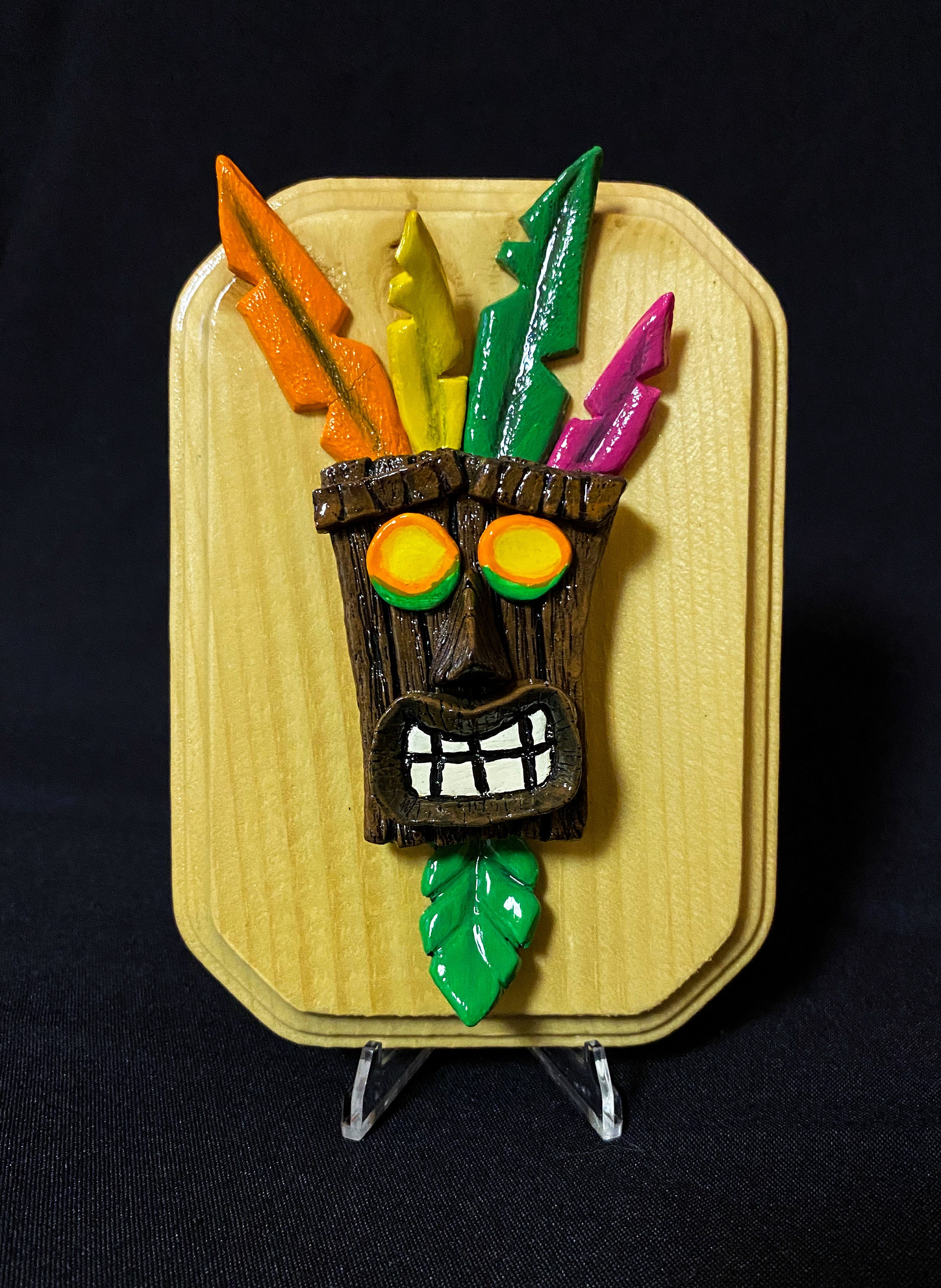 Crash Bandicoot Tiki Mask Evil