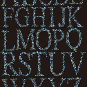 Alphabet Clipart & Vector. Floral Monogram Clip Art, Floral Alphabet ...