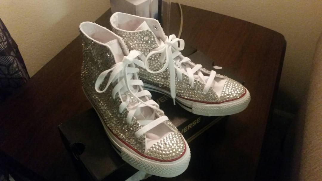 Swarovski Diamond (crystal) Blinged Out Converse - Perfect for the ...