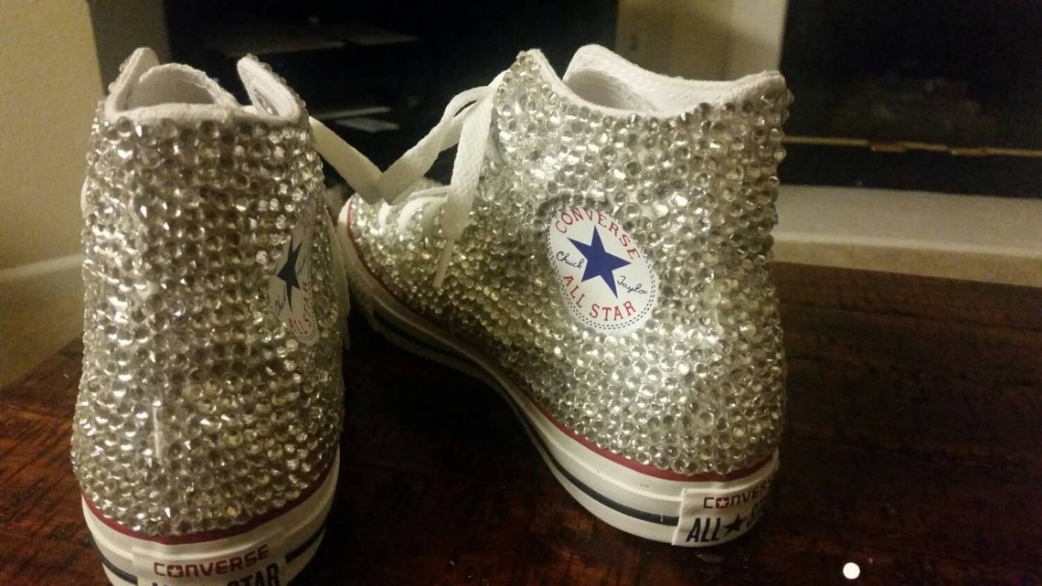 Swarovski Diamond (crystal) Blinged Out Converse - Perfect for the ...