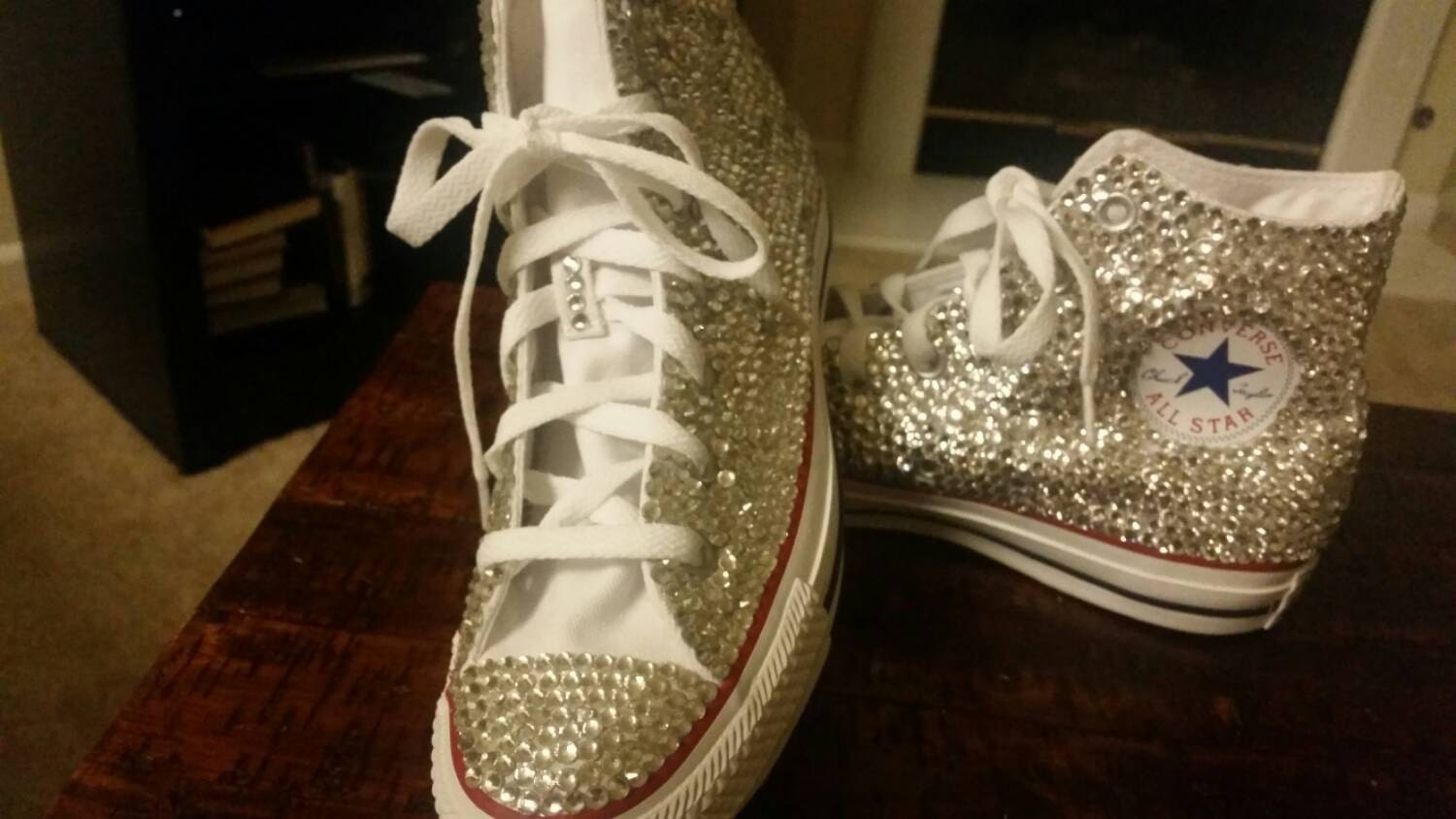 Swarovski Diamond (crystal) Blinged Out Converse - Perfect for the ...