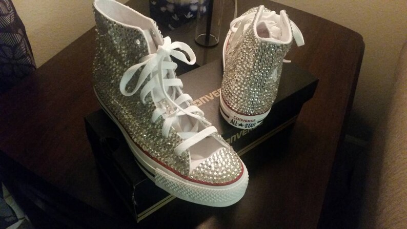 Swarovski Diamond (crystal) Blinged Out Converse - Perfect for the ...