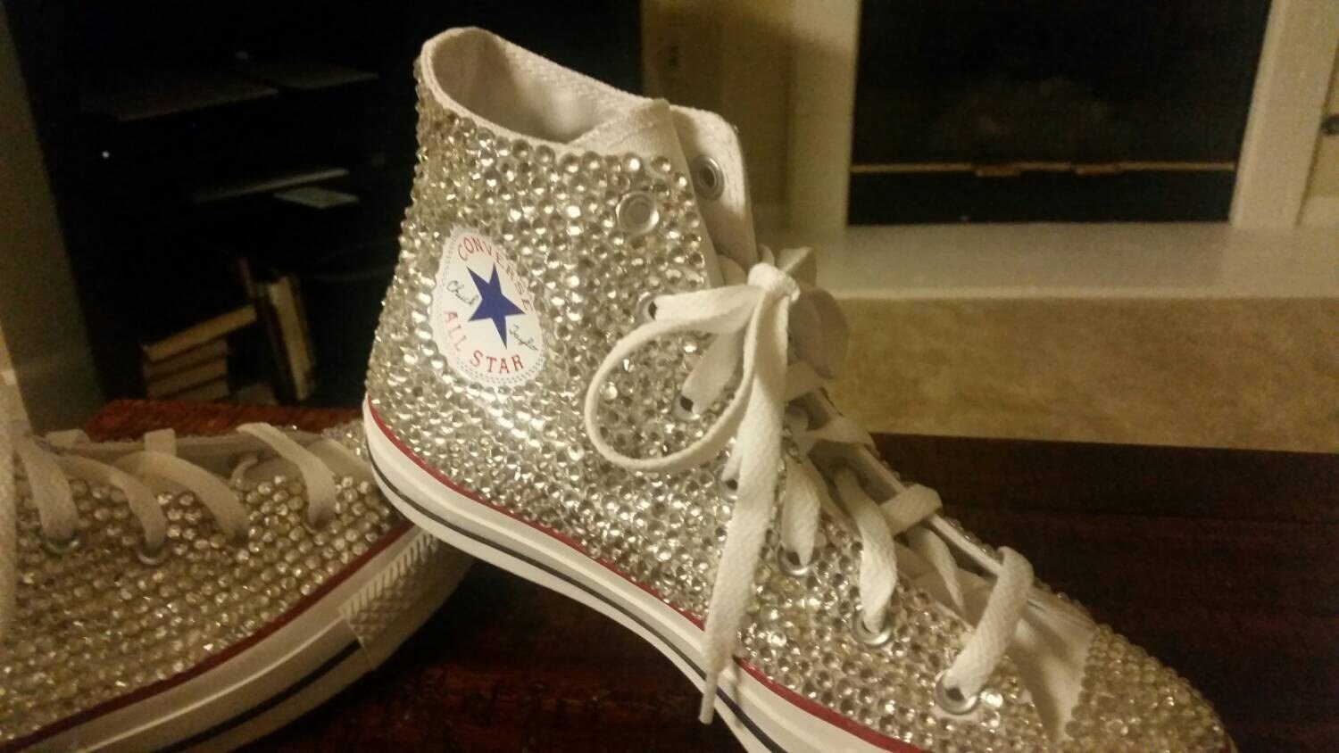 Swarovski Diamond (crystal) Blinged Out Converse - Perfect for the ...
