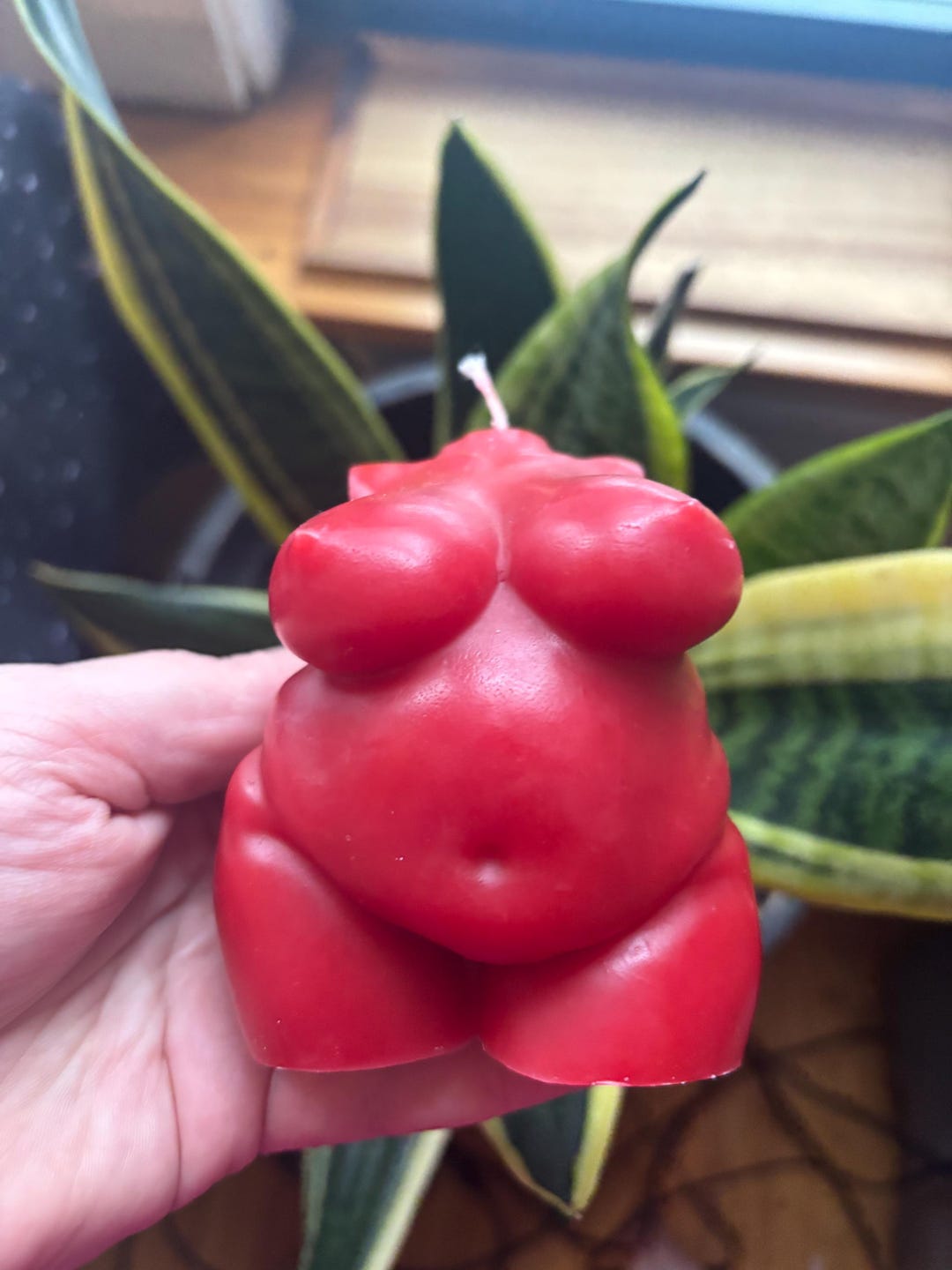 Curvy Fat Red Goddess Spell Candle - Etsy